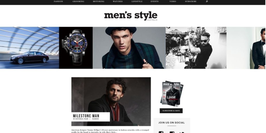 Men's Style website relaunches - Mediaweek