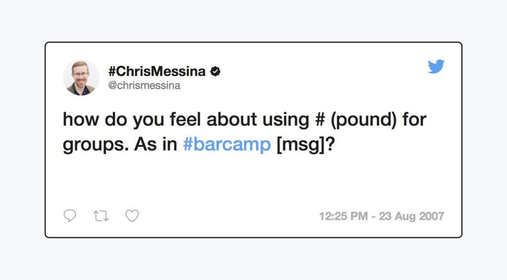 Twitter celebrates 10 years of the #hashtag – invented by accident ...