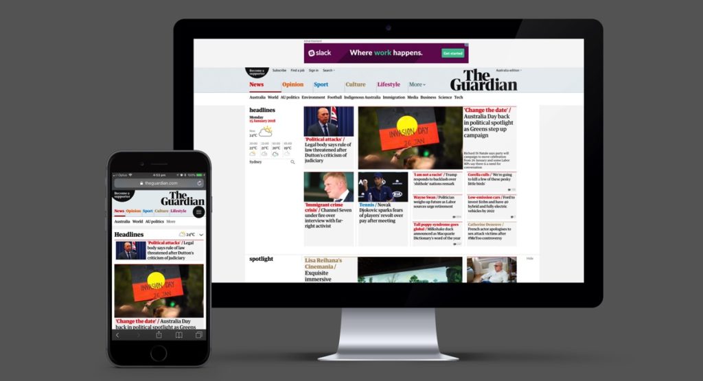 The Guardian launches global digital redesign - Mediaweek