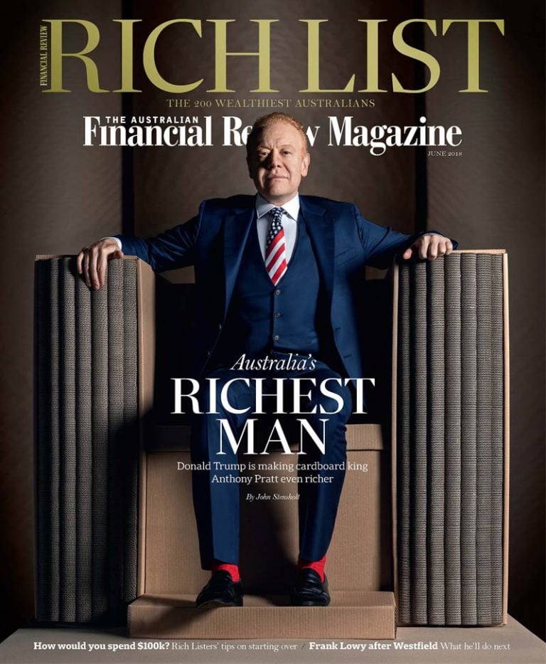 John Stensholt on his final AFR Rich List: 12 new arrivals for 2018 ...