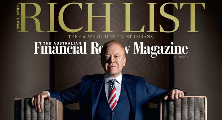 John Stensholt on his final AFR Rich List: 12 new arrivals for 2018 ...