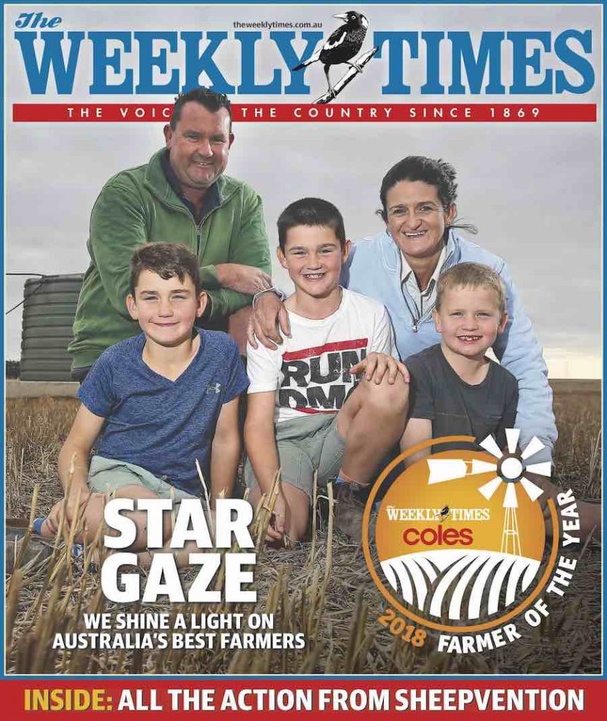 News Corp’s Weekly Times launches 2018 Farmer of the Year Awards