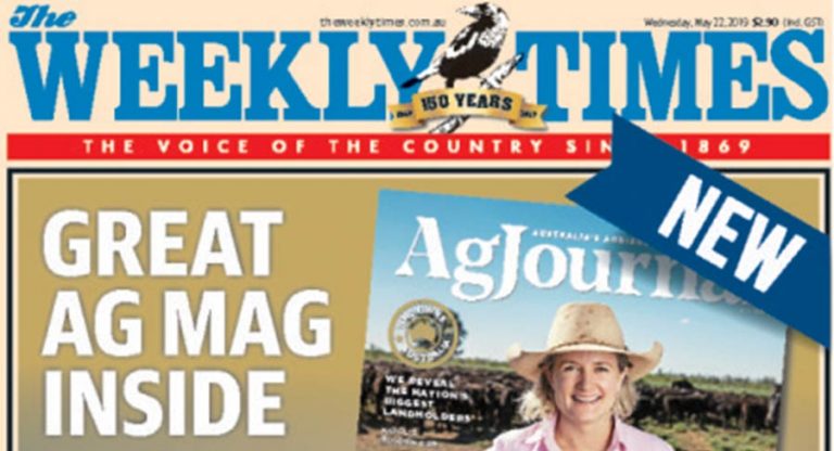 The Weekly Times launches new mag- AgJournal - Mediaweek