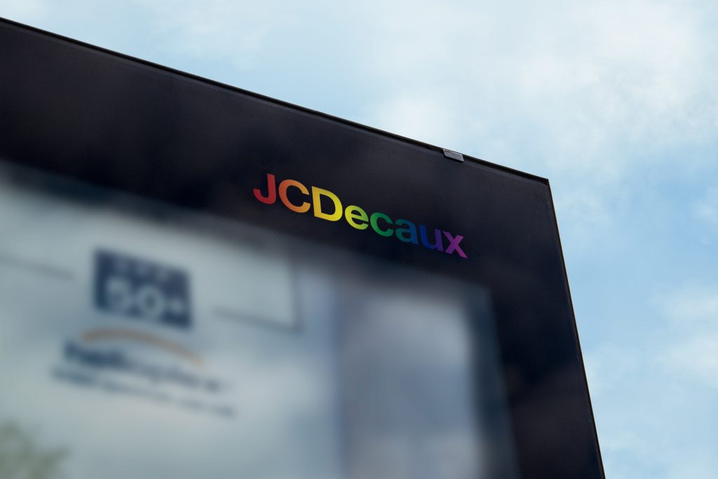 JCDecaux logos will change to rainbow flag for Mardi Gras sponsorship