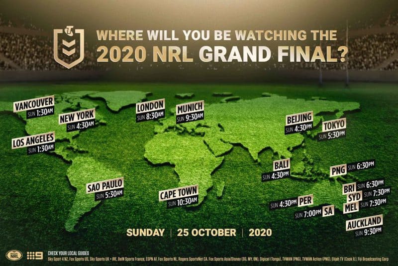 NRL Grand Final TV Guide: When, Where, and How to watch - Mediaweek