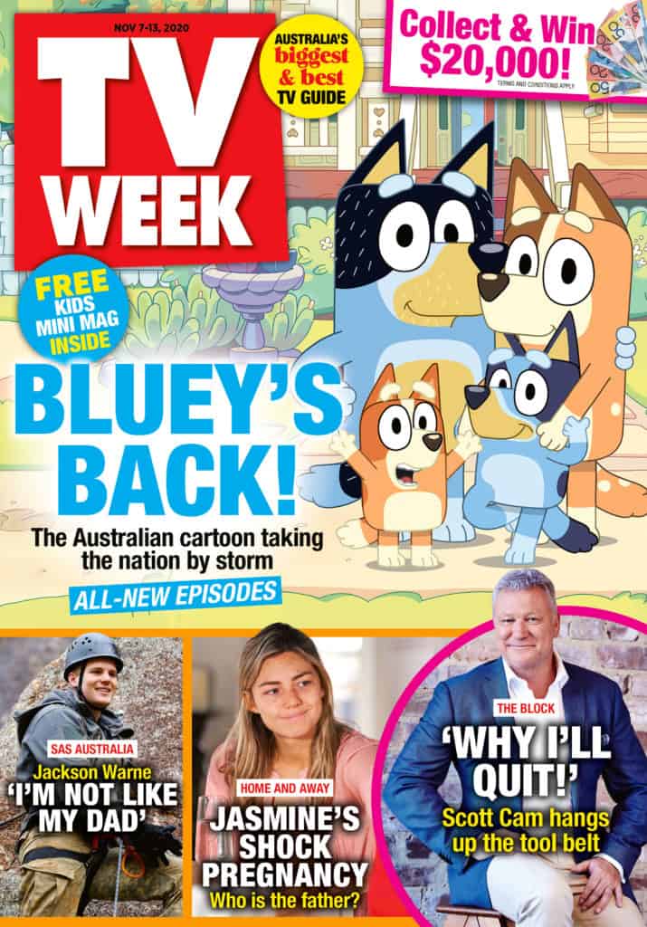 TV Week backs Bluey for the cover as show sets audience records - Mediaweek