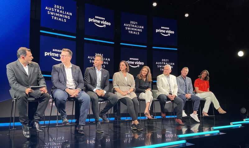 Matt White and the A-Team covering swimming for Amazon Prime Video