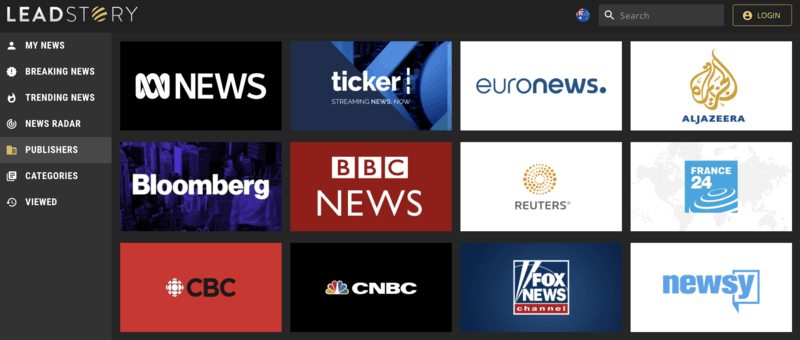 LeadStory launches with local partnerships ABC News and Ticker News