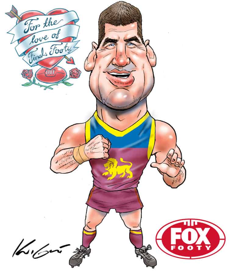 Fox Footy and cartoonist Mark Knight celebrate AFL Final series