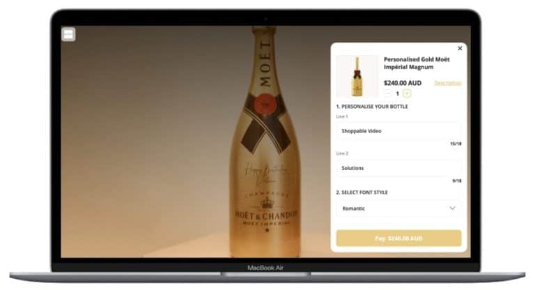News Corp Australia launches in-video Moët & Chandon campaign