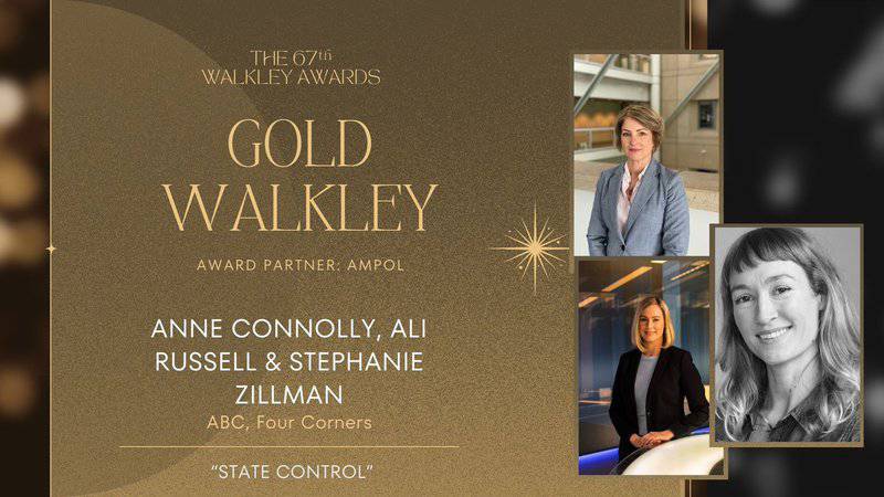 Walkley Awards winners 2022: Four Corners stars with major wins