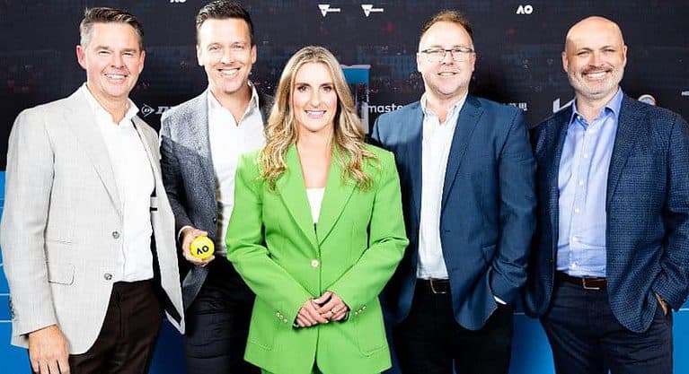 Nine reveals major partners for 2023 Australian Open