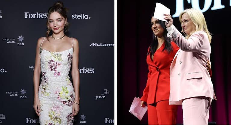 Forbes Australia: Christine Holgate and Miranda Kerr inspire