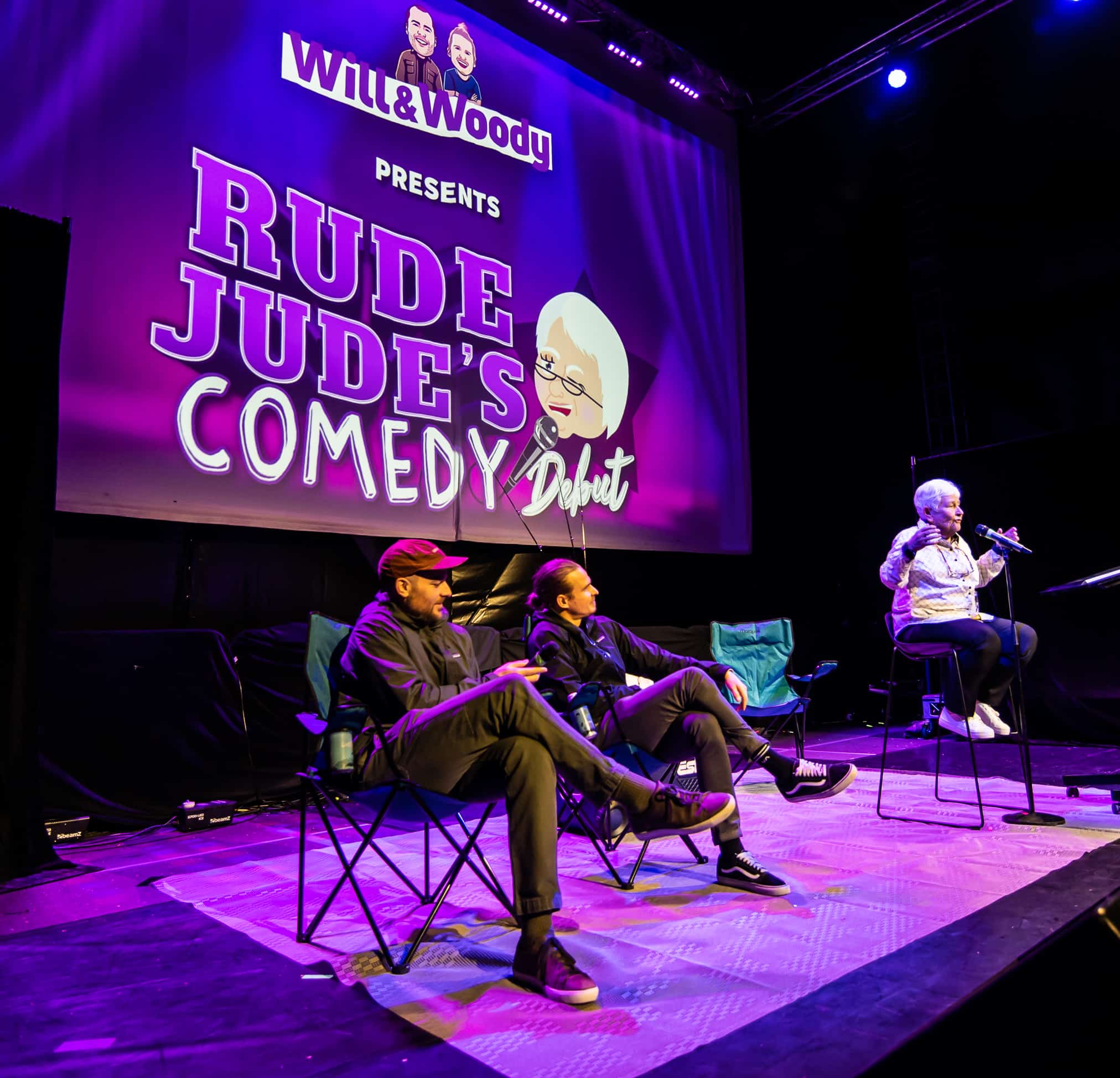 Will & Woody attend the Adelaide Fringe Festival with Rude Jude