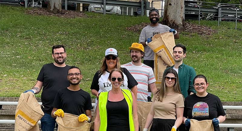 IMAA members band together for Clean Up Australia Day