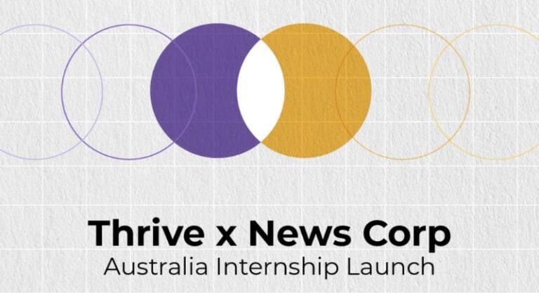 Thrive PR and News Corp Australia launch internship program