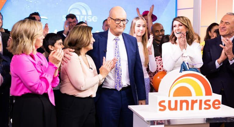 "All I can say is thank you": Kochie signs off from Sunrise