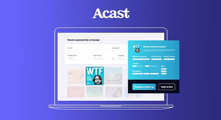Acast expands self-serve podcast advertising platform