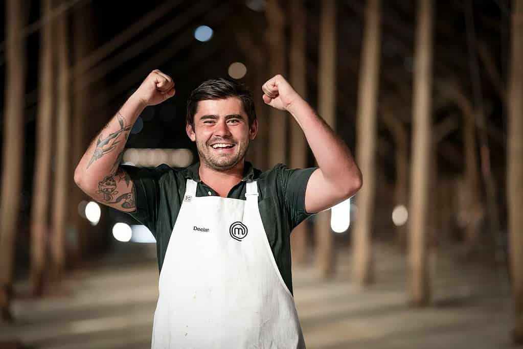 MasterChef's Declan Cleary was "content" with where he placed