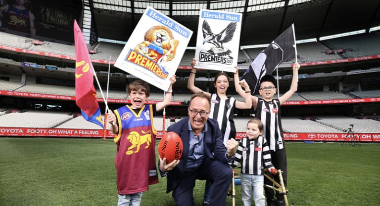 The Herald Sun unveils 2023 AFL Premiership posters