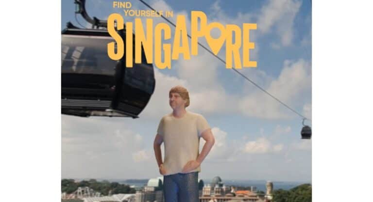 Jimmy Rees fronts new ad for Singapore Tourism Board (STB)