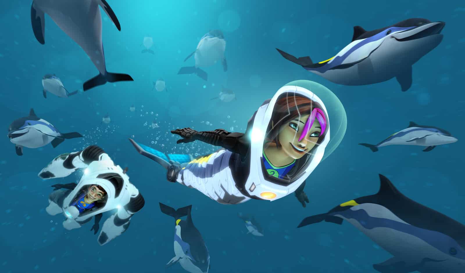 Making TV: Charlie & Chris’ birthday party, Avril Stark's The Deep