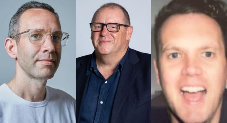 Seven: Mat Baxter, Stephen Wright, Ben Shepherd on the network