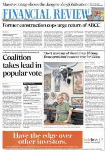 The AFR overhaul: Michael Stutchbury out, James Chessell in