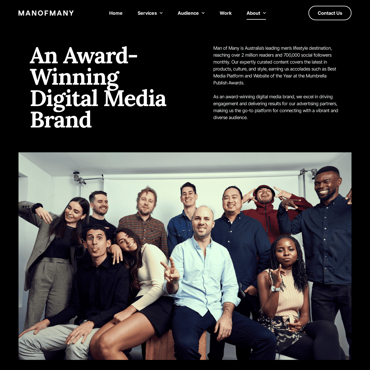 Man of Many unveils new corporate site and two new hires