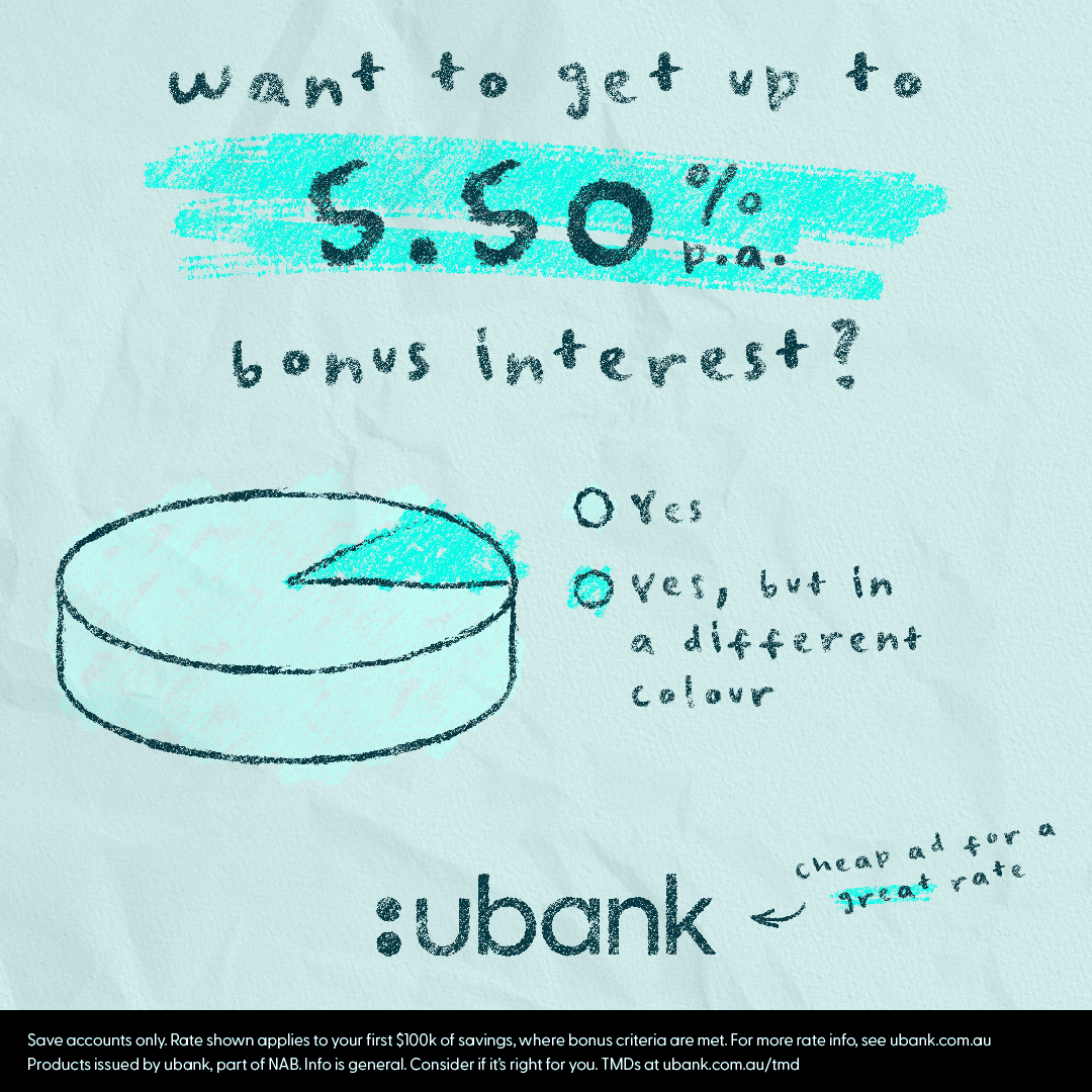 Ubank unveils 'Cheap Ad, for a Great Rate' campaign