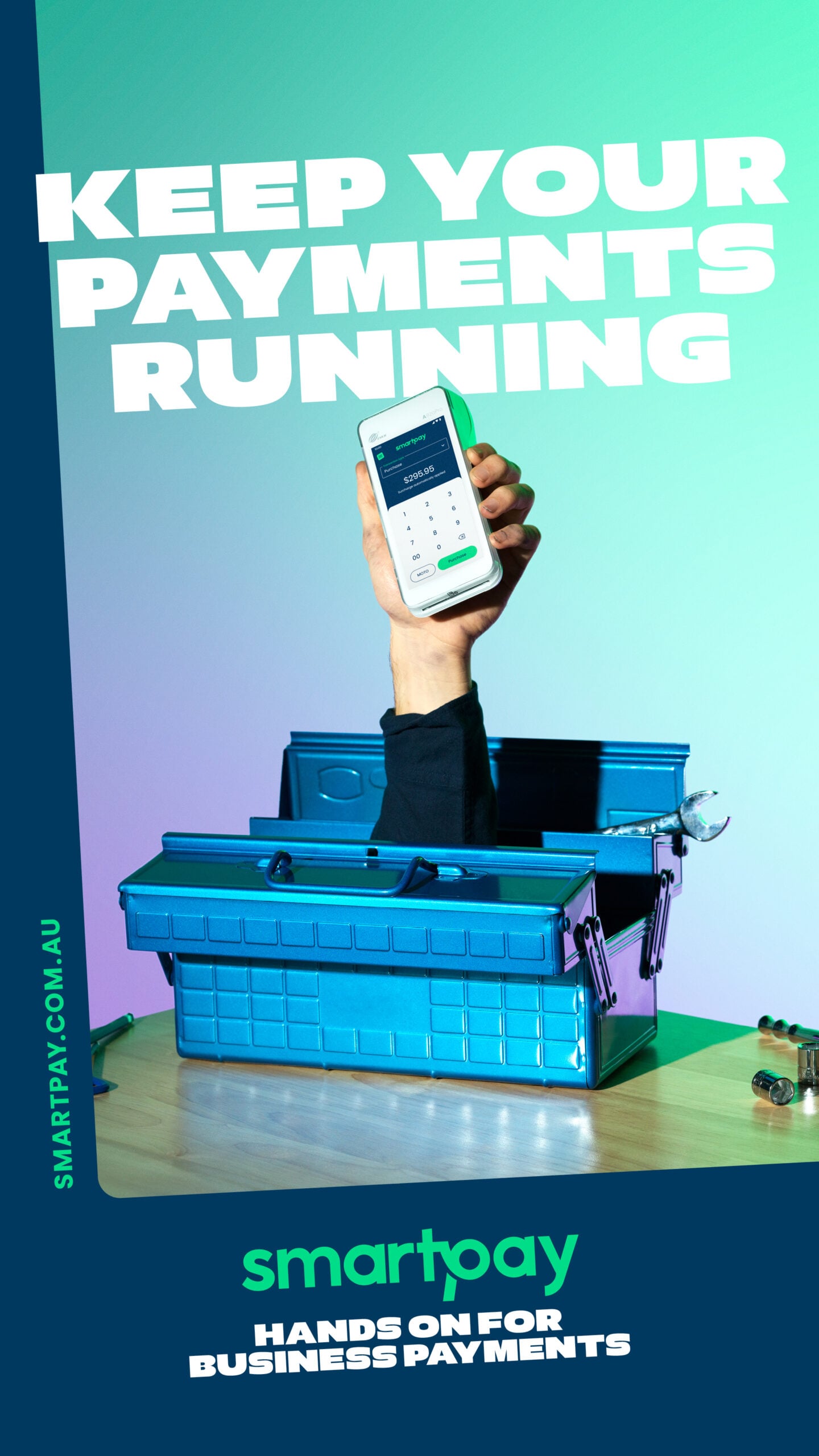 Smartpay unveils 'Hands on for business payments' via The Royals