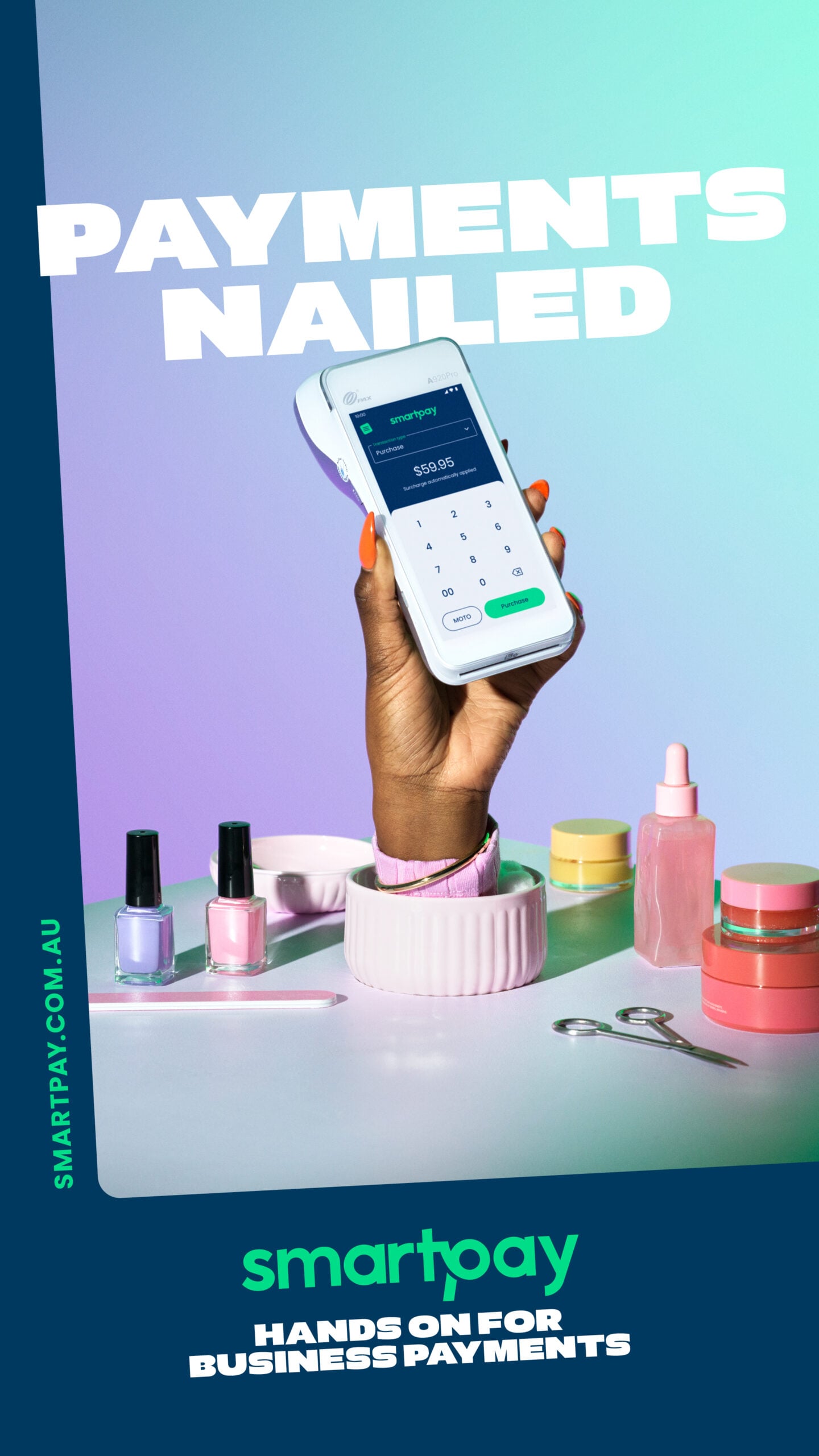 Smartpay unveils 'Hands on for business payments' via The Royals