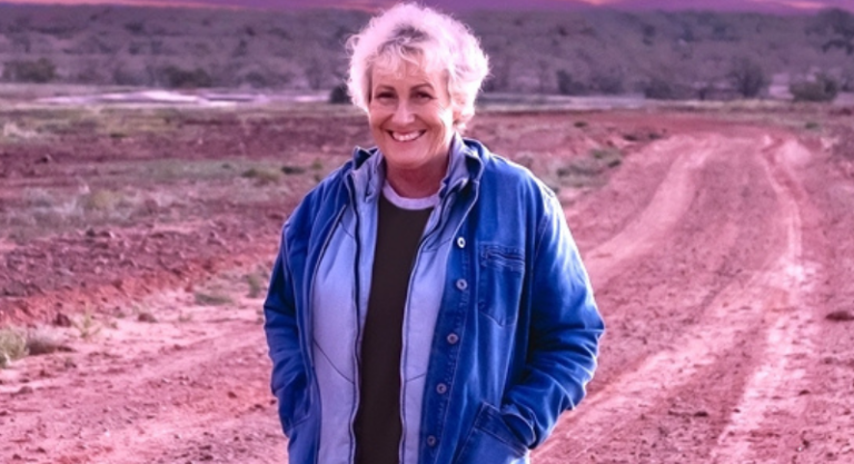Heather Ewart about to drive her final Back Roads on ABC