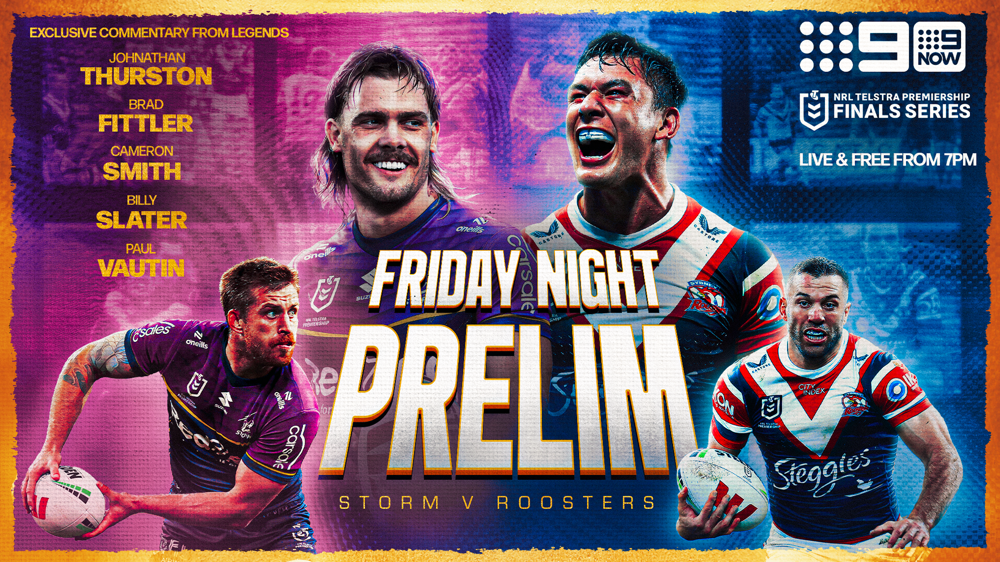 TV Guide: NRL Finals Week Two on Nine, 9Now and Fox League