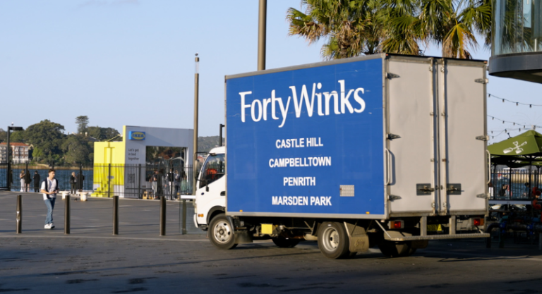Forty Winks responds to Ikea's 24-hour sleep billboard
