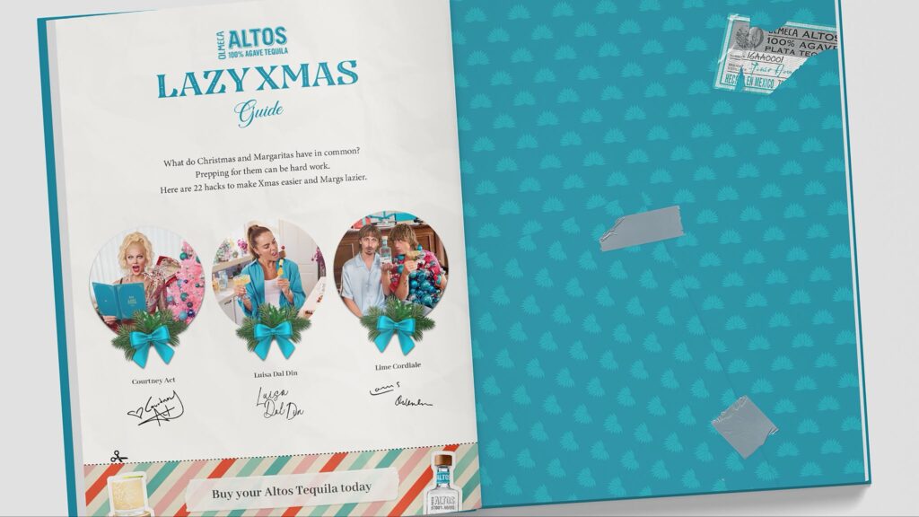 Emotive: Altos Tequila launches Lazy Xmas Guide
