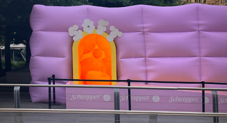 Schweppes launches sensory space via Clemenger BBDO, Traffik