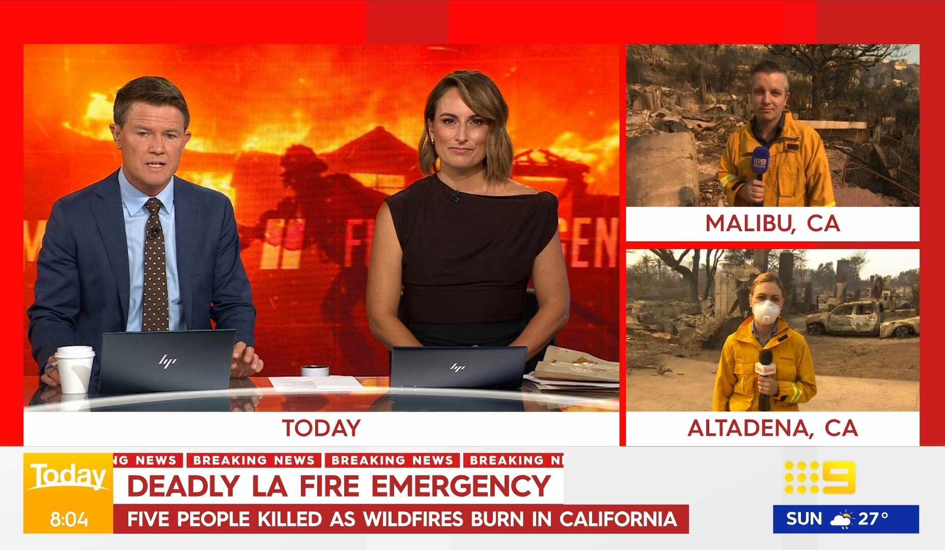 LA fires: How Australian media is covering the disaster