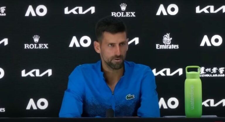 Novak Djokovic breaks silence after Tony Jones' apology