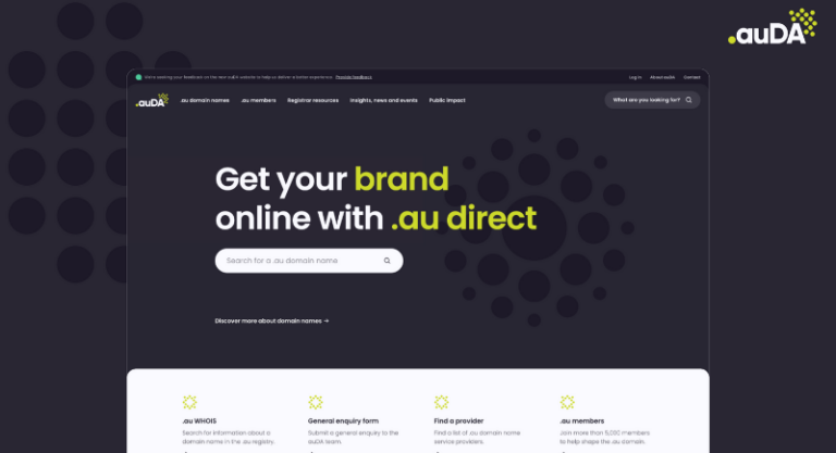 Thinkerbell: auDA launches new website with CX design