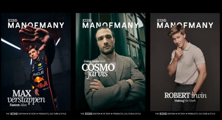 Man of Many ICONS digital edition Max Verstappen Robert Irwin
