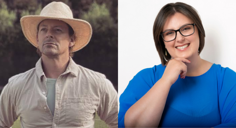 Robbie Brammall challenges at Emma Logan Project CMO dinner