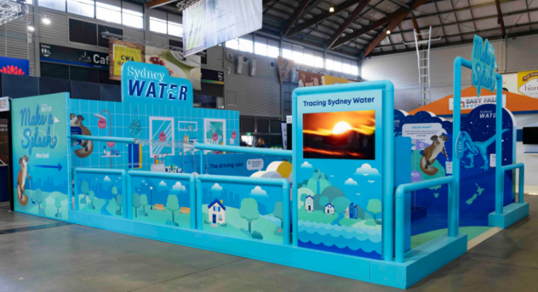 Sydney Water activation at Royal Easter Show via Curious Nation