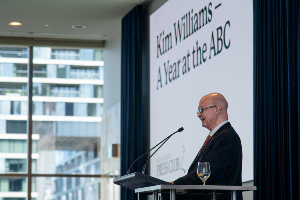 'Game on': ABC boss Kim Williams on Aunty's future