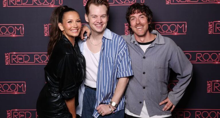 Ricki-Lee launches Nova's Red Room Global Tour in Sydney