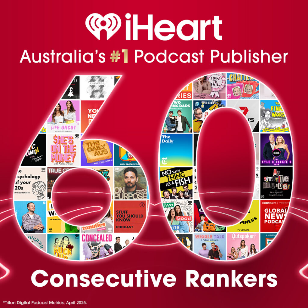 iHeart celebrates 60 straight weeks as #1 podcast publisher
