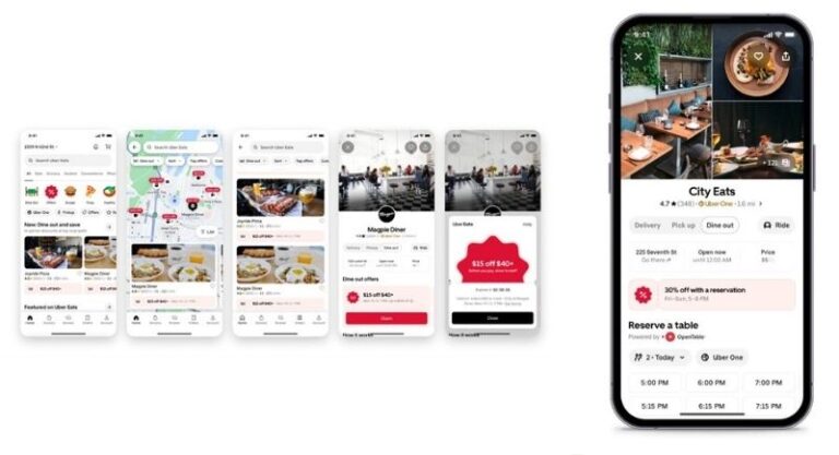 Uber Eats launches world-first trial in Australia: In-restaurant deals | Harro