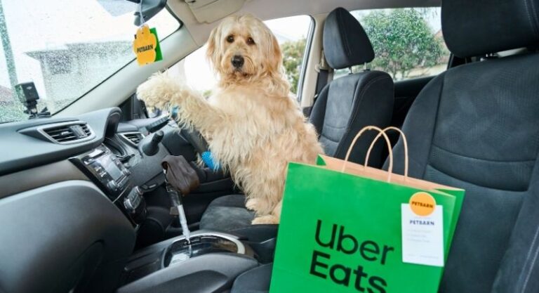 Uber Eats, Petbarn unleash dog-driven delivery in new campaign