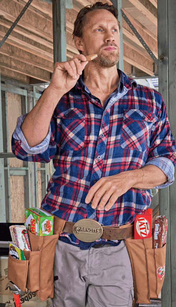 Faster Tim Tam access innovation as Arnott’s unveils wearable snack ...