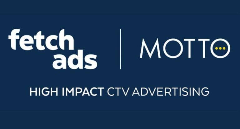 Fetch TV taps MOTTO to strengthen CTV footprint